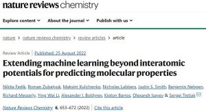 机器学习预测分子结构，Nature Reviews Chemistry最新综述！ - 材料牛
